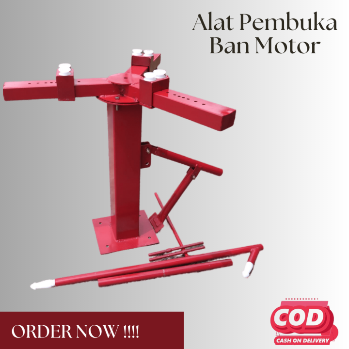 Alat Buka Ban Motor - Alat Pasang Ban Motor - Tire Changer Manual ...