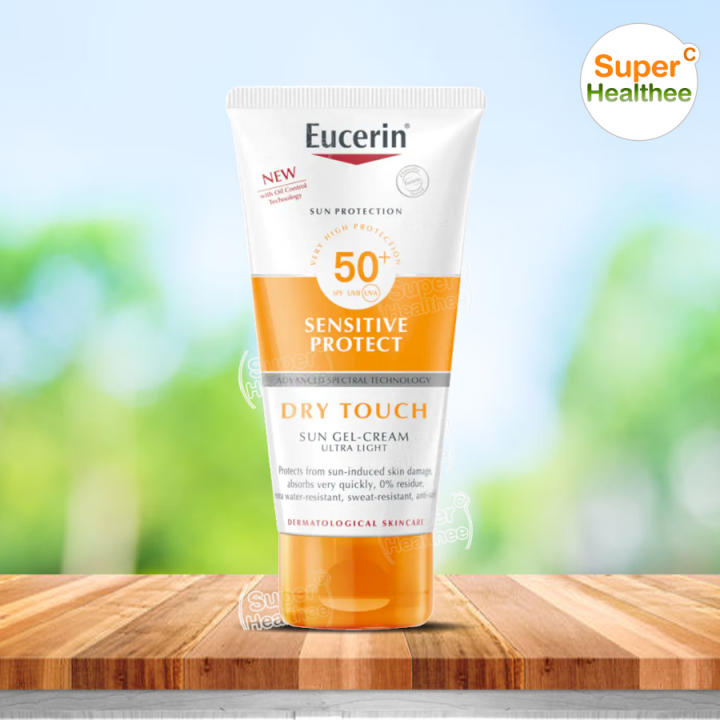 Eucerin sun body sensitive protech dry touch spf50 200 มล ยูเซอริน ซัน ...