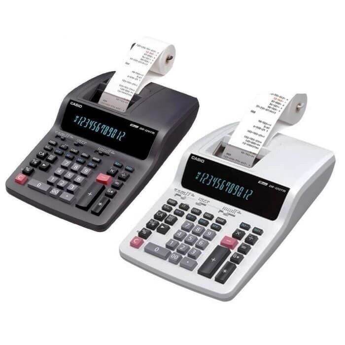 Telstruk Kalkulator Print Casio DR-120 TM Calculator Printer | Lazada ...