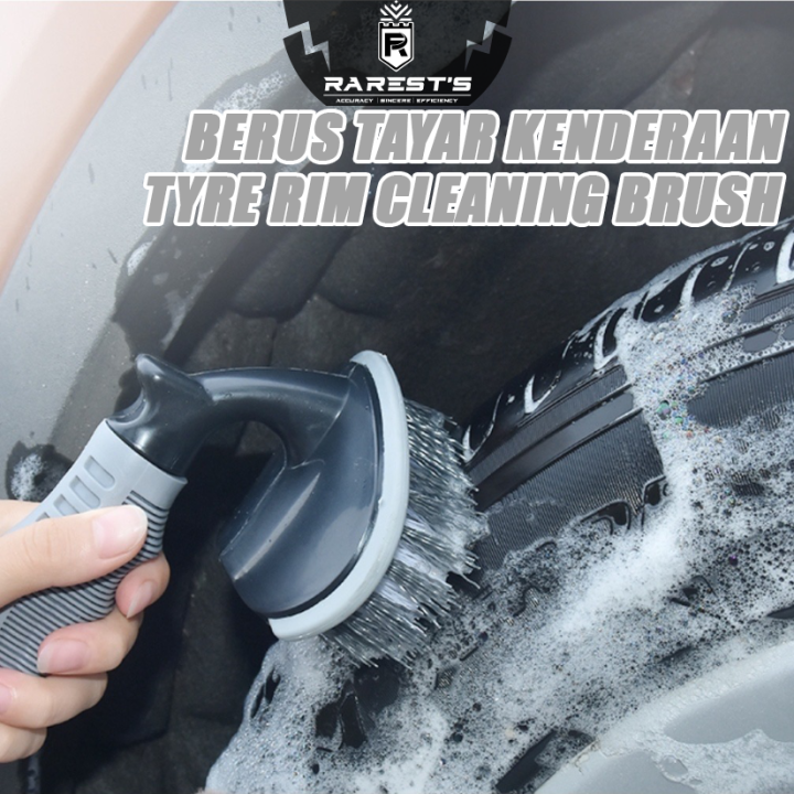 Premium Tyre Wheel Rim Cleaning Brush Berus Tayar Kenderaan Berus Kereta Tyre Cleaning Rim ...