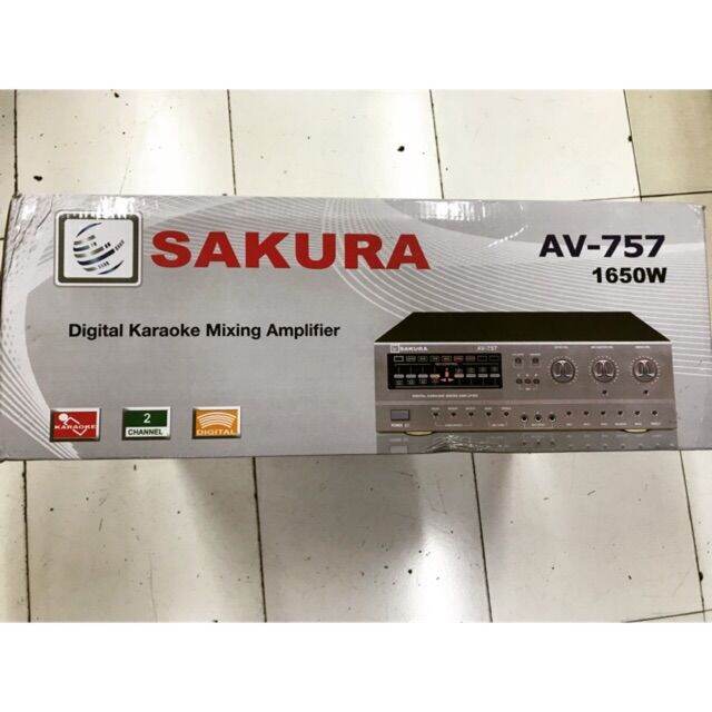 Sakura av757. Digital. Karaoke mixing amplifier | Lazada PH