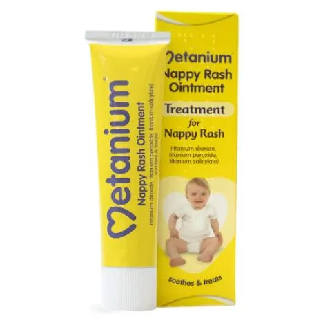 Authentic Metanium Nappy Rash Ointment 30g | Treats Baby Diaper Rash ...