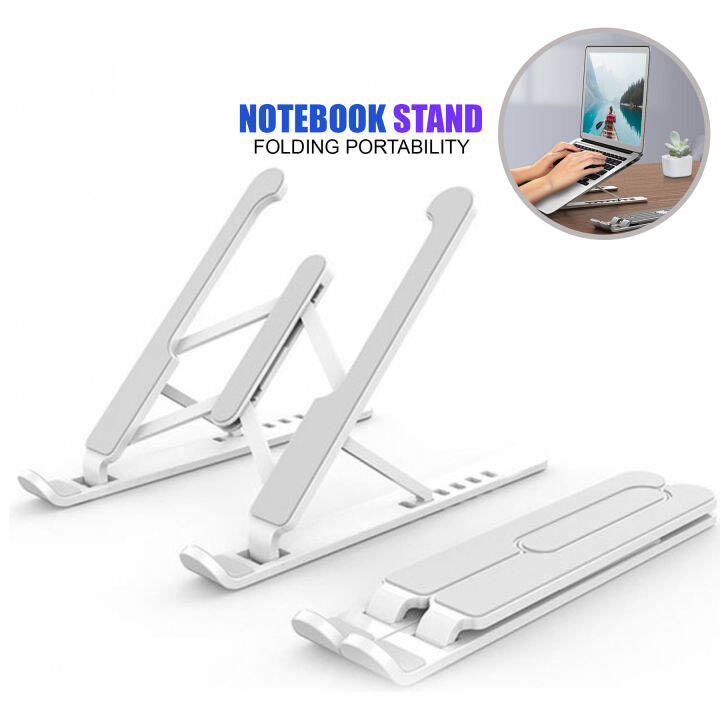 SS-P1 Multi-position Foldable Notebook Bracket For Desk | Lazada PH