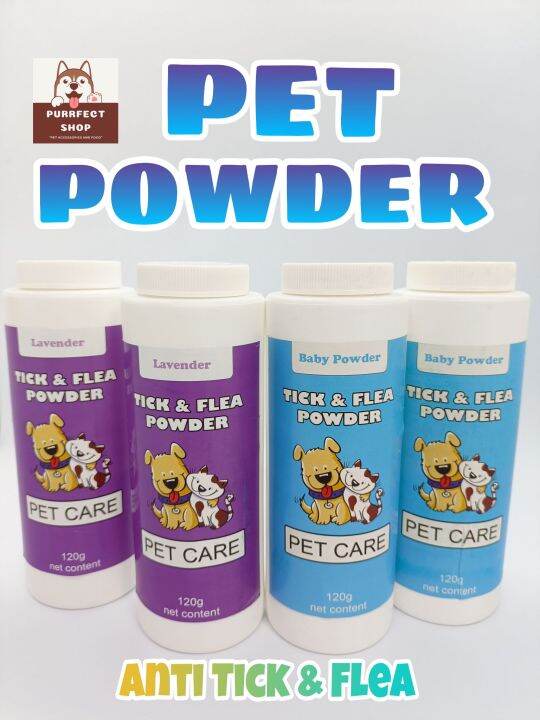 PET POWDER ANTI TICK AND FLEA 120 GRAMS | Lazada PH