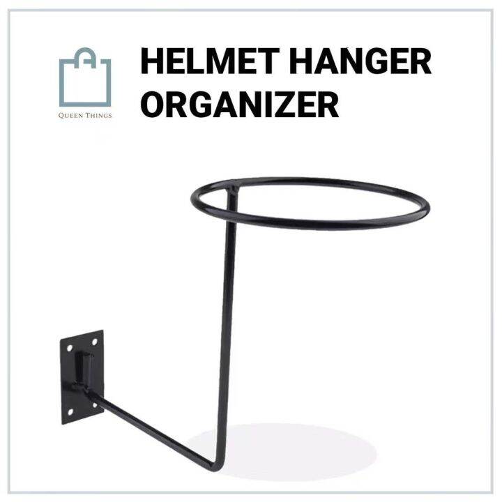 Motorcycle safety helmet stand display rack, helmet hook wall mounted ...