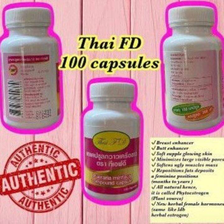 COD Authêntic THAI FD 100 capsules | Lazada PH
