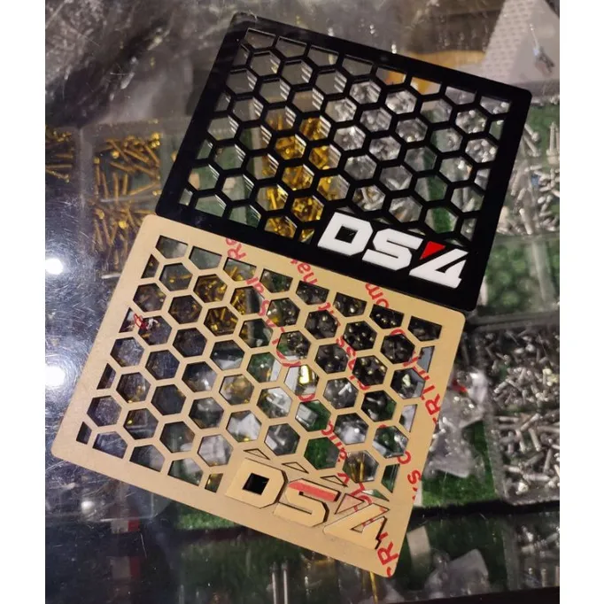 DS4 ACRYLIC RADIATOR COVER FOR NMAX V1,NMAX V2, AEROX V1, AEROX V2 ...