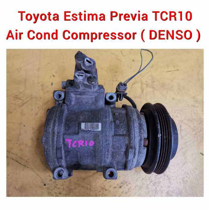 Toyota Estima Previa TCR10 2TZ Air Cond Compressor / Aircond Pump | Lazada