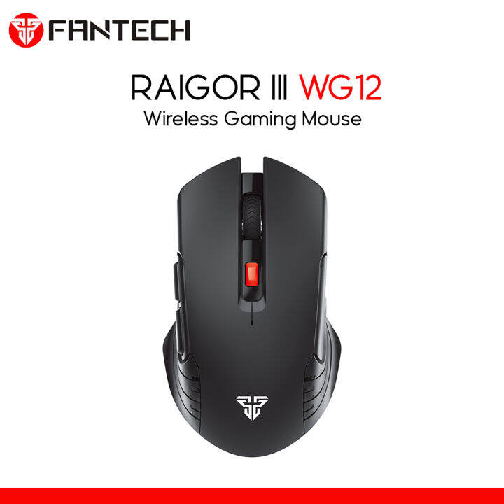 Fantech Gaming Mouse Raigor III WG12 Wireless Gaming Mouse with 2.4GHz ...