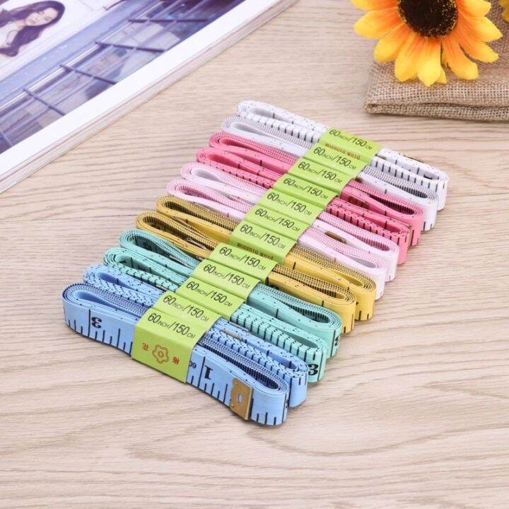 Tape Measure Colored Measuring Tape Flexible Tape Ruler Sewing Tape ...