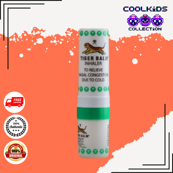 Tiger Balm 2in1 Inhaler - To Clear Your Stuffy Nose and Blocked Airways ...