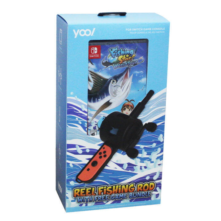 Nintendo Switch™ Yool Reel Fishing Rod Bundle With Fishing Star World ...