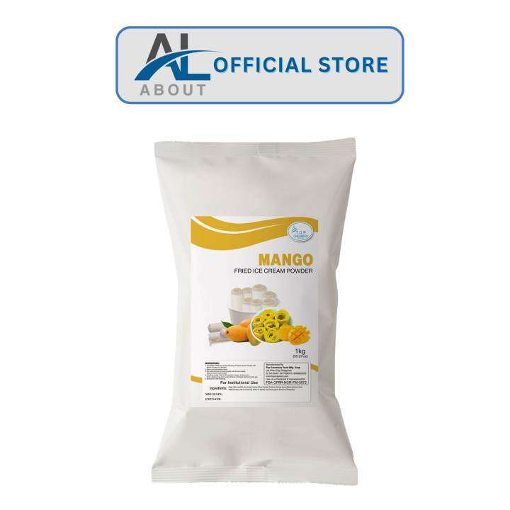 TOP Creamery's Mango Fried Ice Cream Powder 1Kg | Lazada PH