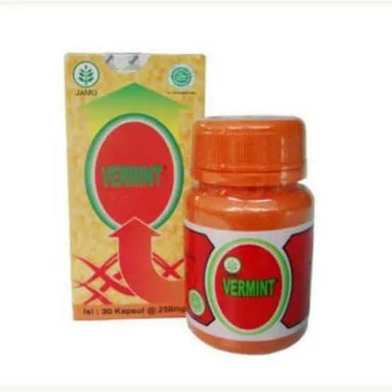 VERMINT isi 30 DAN ISI 12 kapsul Original Obat Tipes Typus Tipus / OBAT ...