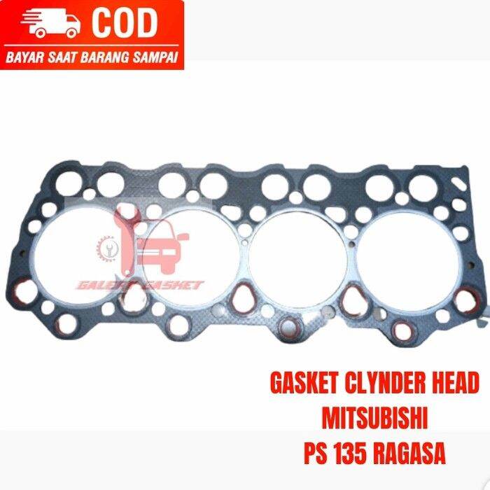 PAKING PACKING GASKET CYLINDER HEAD KEPALA SILINDER KOP DEKSEL HEAD MITSUBISHI PS 135 RAGASA ...