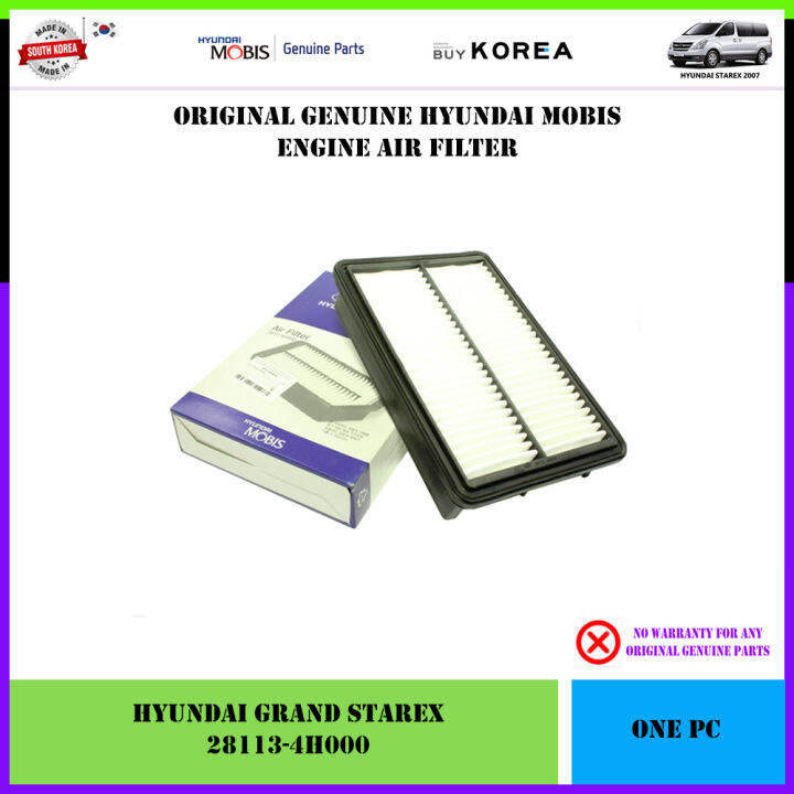 (ST-3) Hyundai Grand Starex Engine Genuine Hyundai Mobis Engine Air ...