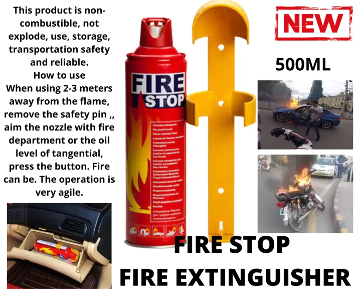 FORD LYNX - Fire Extinguisher 500ml With Stand | COD - On Hand | Lazada PH