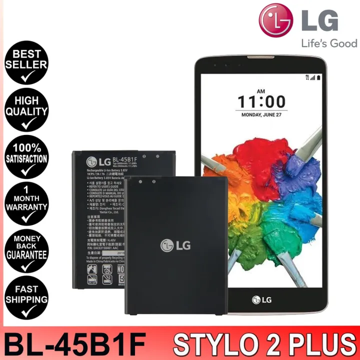 LG Stylus 2 Plus Battery Model:BL-45B1F (3000mAh) Original Equipment ...