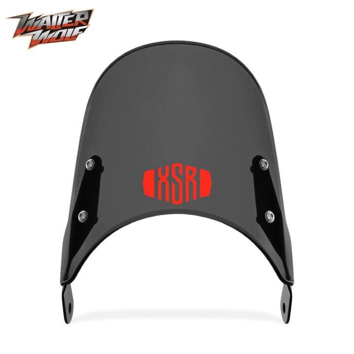 Red Red XSR900 XSR700 Motorcycle Windshield Windscreen For YAMAHA XSR ...