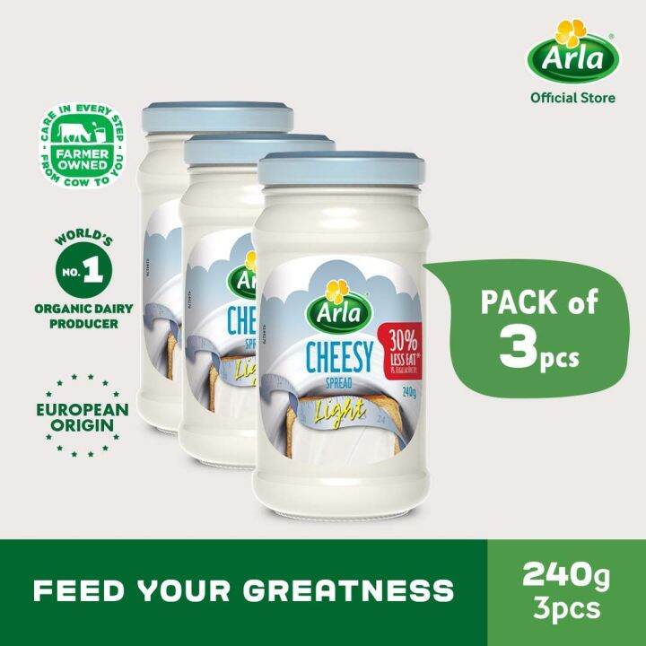 Arla Cheesy Light Spread 240g 3-Pack | Lazada PH