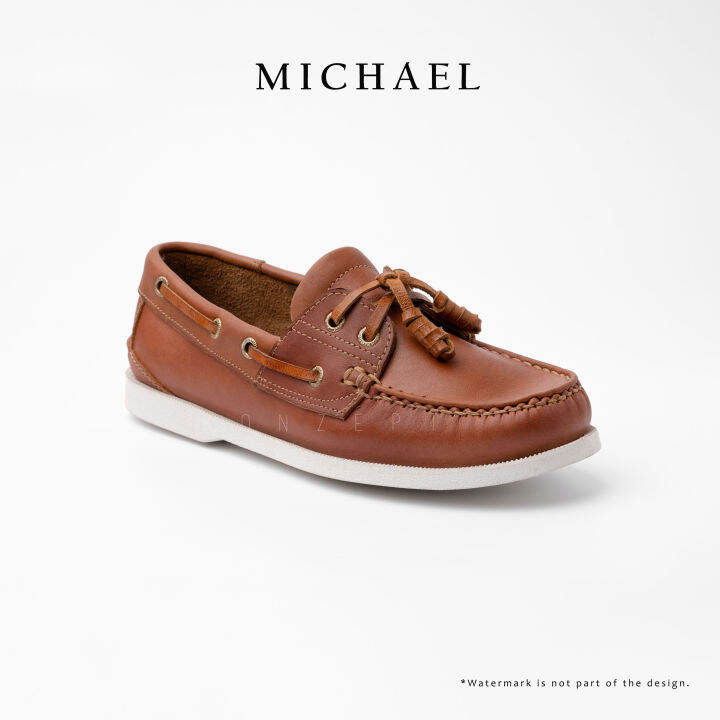 Michael Chestnut KONZEPT Men's Boatshoes | Lazada PH