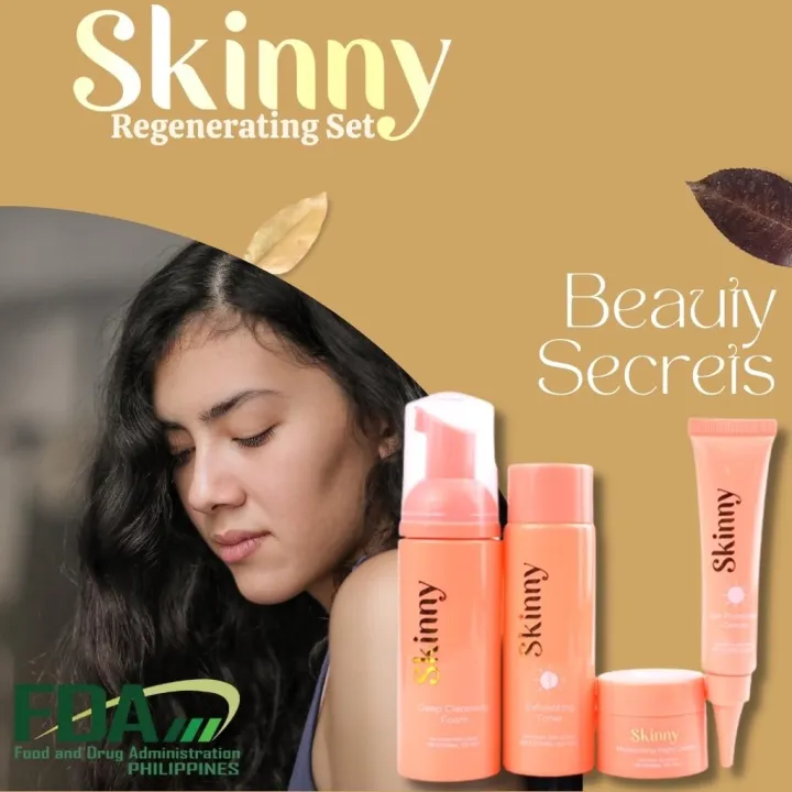 Skinny Regenerating Set ® 4 In 1 Rejuvenating Facial Set Whitening And