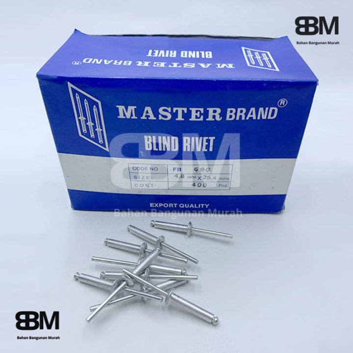 Paku Rivet 440 Merek Master / Paku Keling 540 / Paku Rivet Master 649 ...