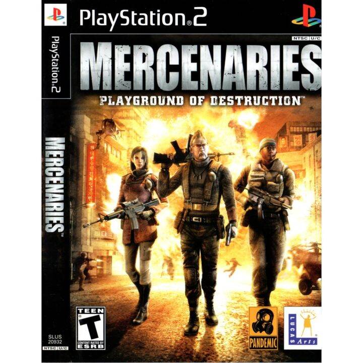 แผ่นเกมส์ Mercenaries Playground of Destruction PS2 Playstation2 คุณภาพสูง ราคาถูก | Lazada.co.th