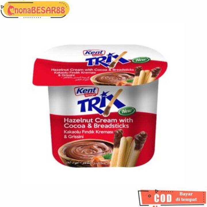 Stik Kent Trix Hazelnut Cream with Cocoa and Breadsticks / Coklat ...