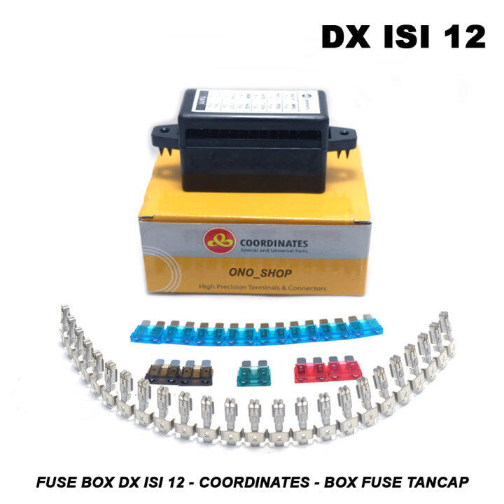 Fuse Box DX Isi 12 - Coordinates - Box Fuse Tancap - Suzuki Taft ...