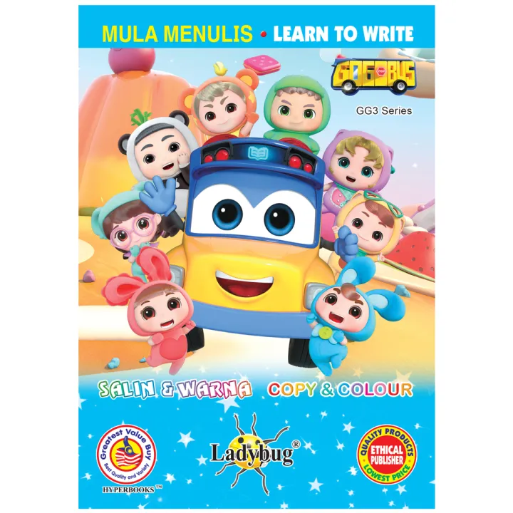 Gogobus Learn To Write Copy & Colour GG3 SERIES | Lazada