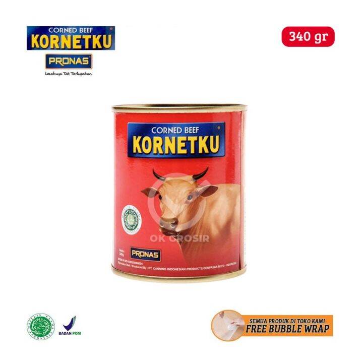 Kornetku Daging Sapi [Kaleng 340 gr] | Lazada Indonesia