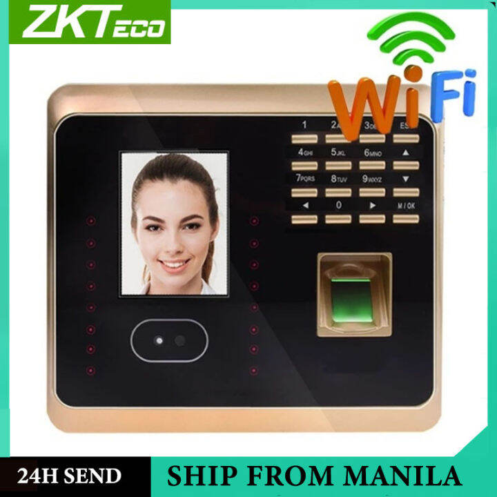 ZKTECO Wifi All-in-one Time Attendance Biometric Time Attendance Machine with Central Control ...