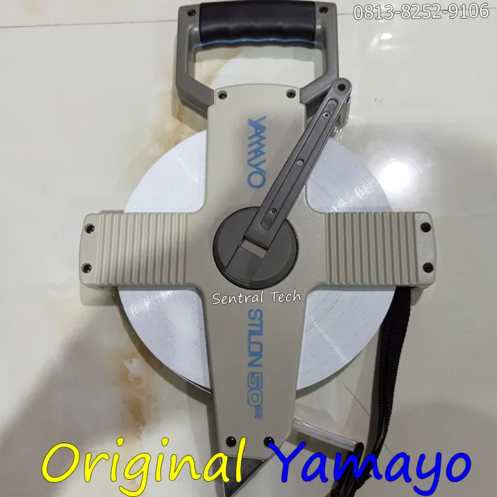 MEASURE TAPE YAMAYO STILON 50METER / METERAN TANCAP GULUNG 50 METER ...