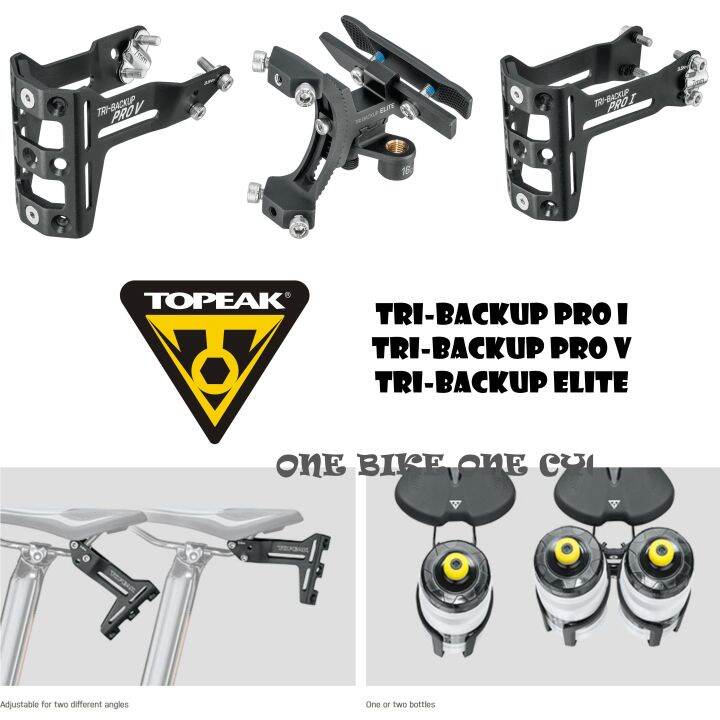 TOPEAK TRI-BACKUP ELITE/TRI-BACKUP PRO V For Road Saddle Rail ...