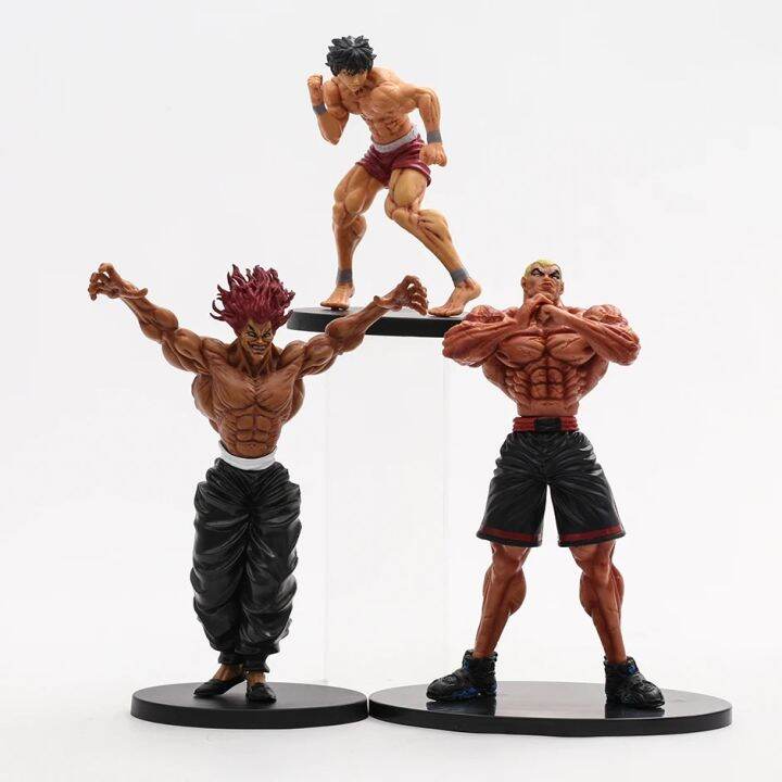 Baki Hanma Anime Figure Baki the Grappler Action Figure Biscuit Oriba ...