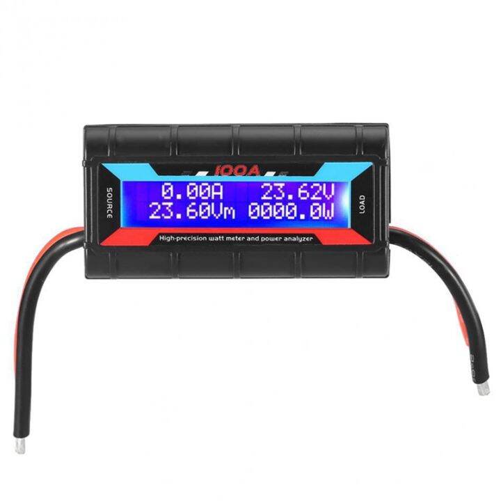 LCD Solar Wind Power Analyzer Build Power Current Power Analyzer 100A ...