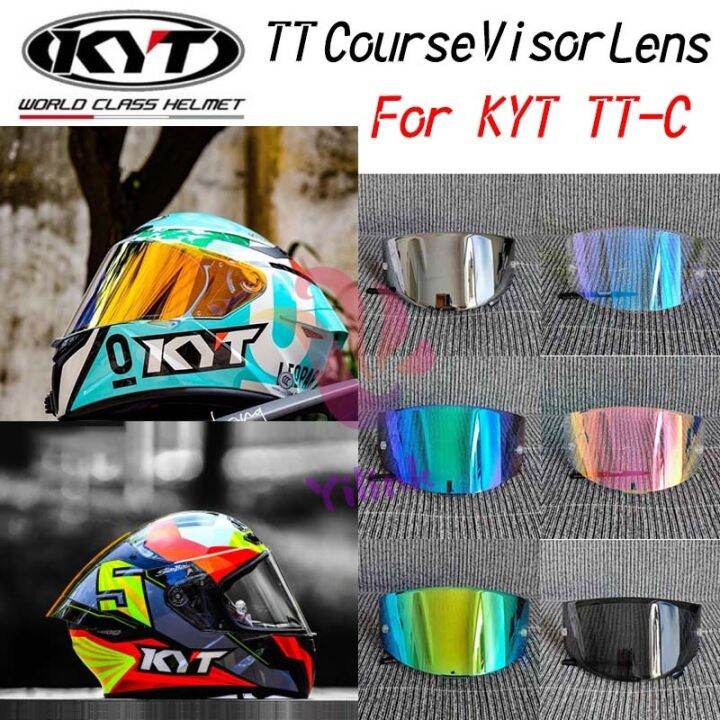 Hot search KYT TT Course Visor Lens Revo FIt for Helmet | Lazada PH