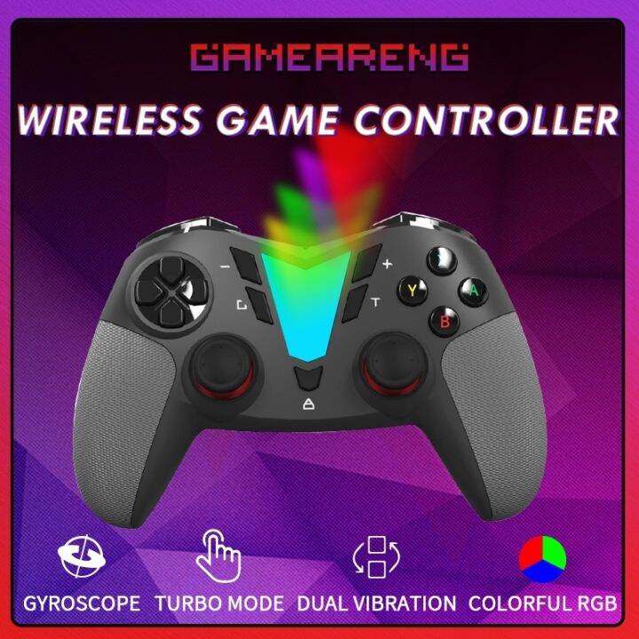 （In stock） New NS switch Pro Bluetooth wireless game controller console PC android with RGB ...