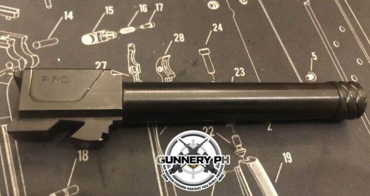 Gunnery PH | Glock 17 Zev Pro Match Threaded Barrel | Lazada PH