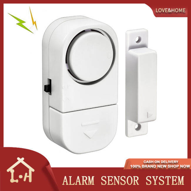Wireless Door and Window Entry Alarm Burglar Alarm Sensor System ...