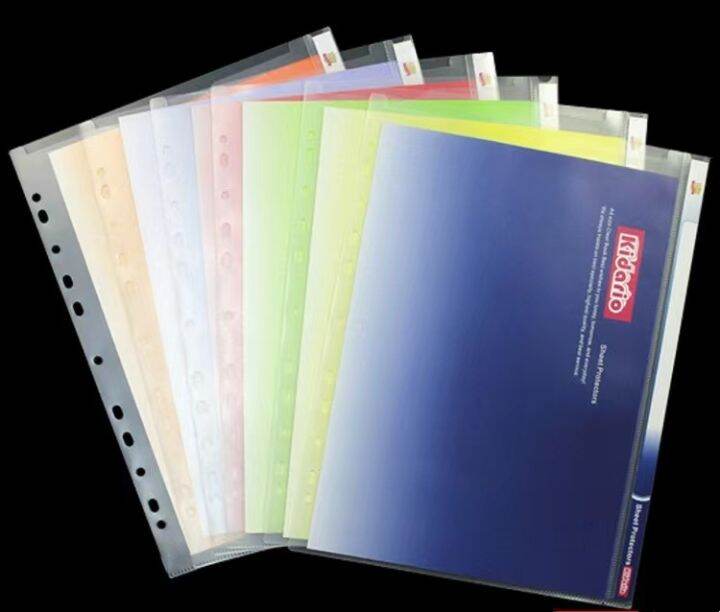 AS A4 Size Document Clear sheet Protector 11 holes | Lazada PH