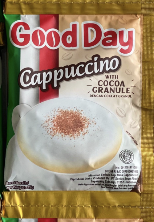 kopi Good Day Cappuccino 10 sachet 1 renceng | Lazada Indonesia