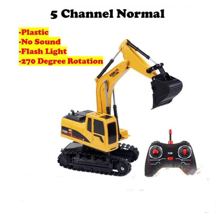RC Electric Excavator Crawler 1:24 Alloy Wireless Remote Control ...