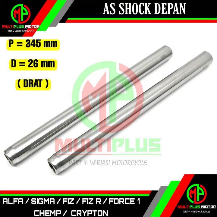 Pipa As shock shok sok skok depan Front fork tube ALFA,FIZR,FIZ R,FORCE ...