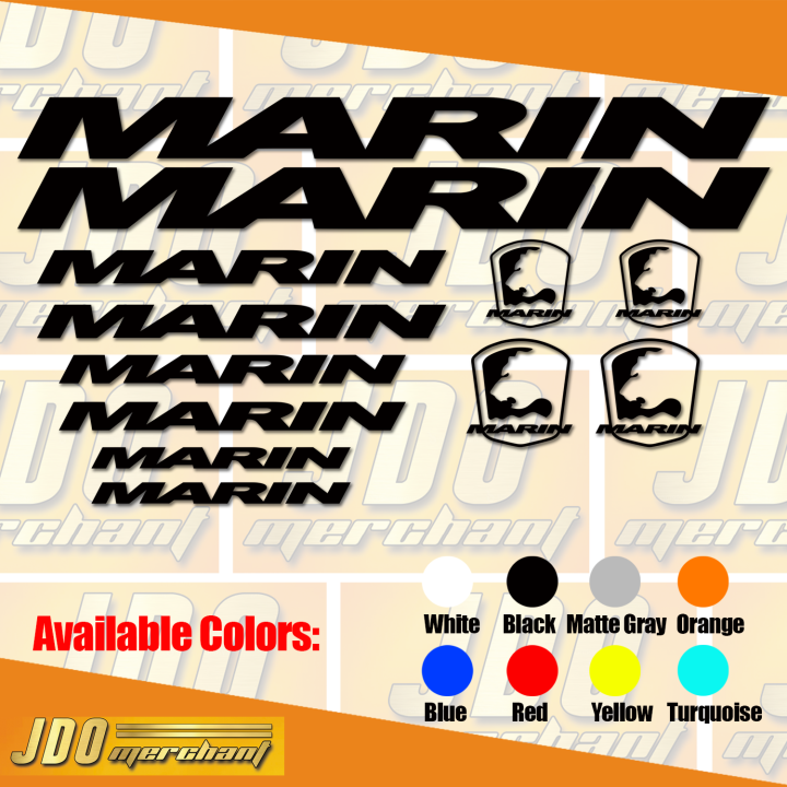 Marin Bikes Decals Vinly Stickers | Lazada PH