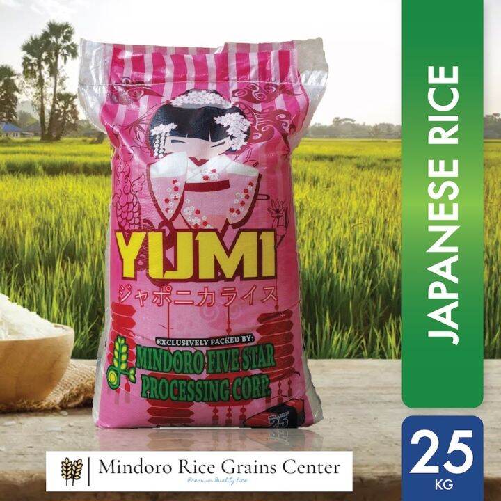 Yumi Japanese Rice 25kg | Lazada PH