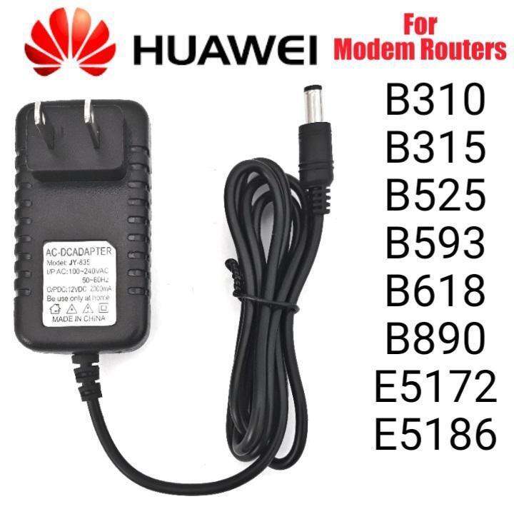 Huawei 12V Power Adapter for Modem Routers 12V for B310 B315 B525 B593 ...