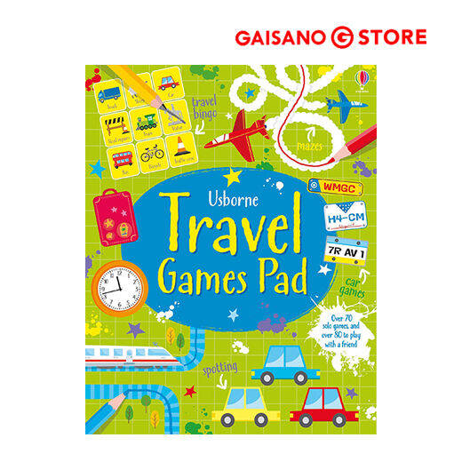 Usborne Travel Games Pad | Lazada PH