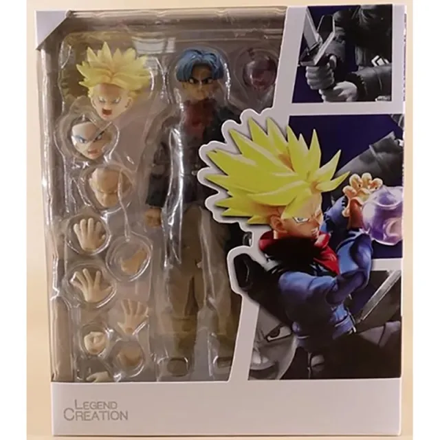 SH Figuarts SHF Dragon Ball Figure Anime Majin Buu Vegeta Trunks Super ...